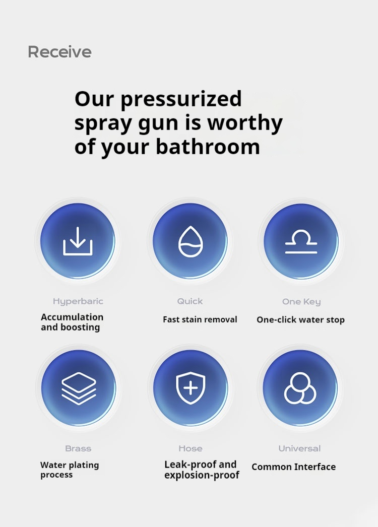 Toilet Booster Pressure Toilet Companion Flushing Spray Gun Toilet ...