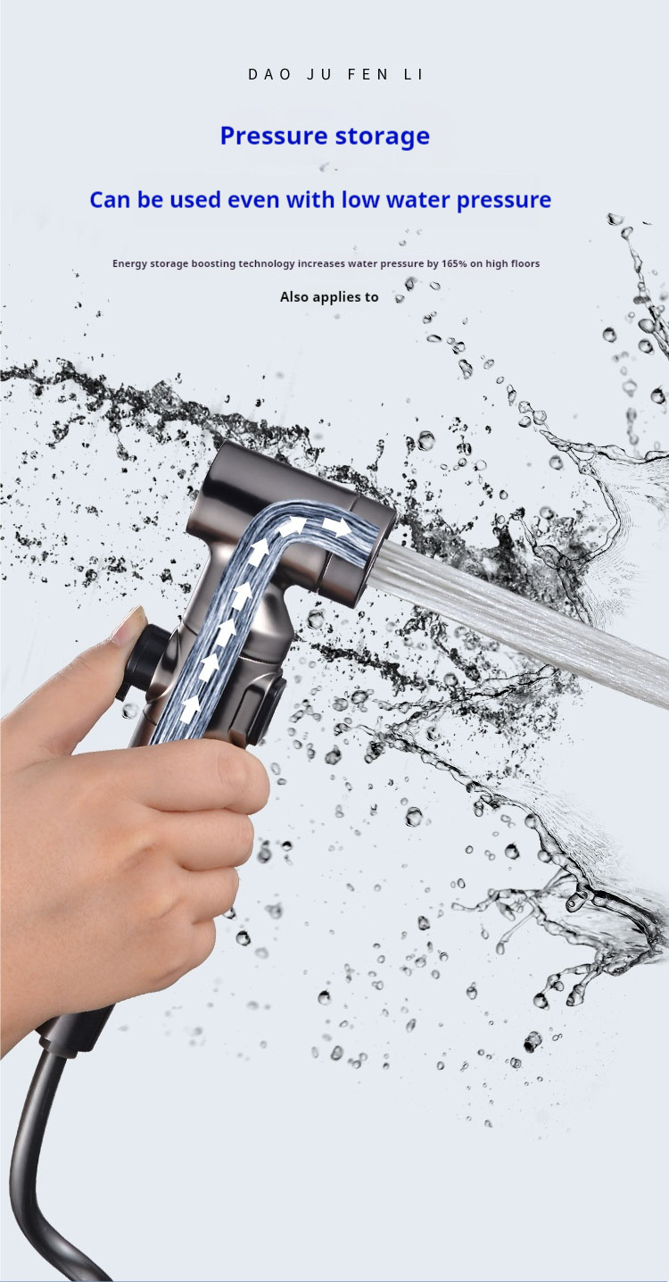 Toilet Booster Pressure Toilet Companion Flushing Spray Gun Toilet ...
