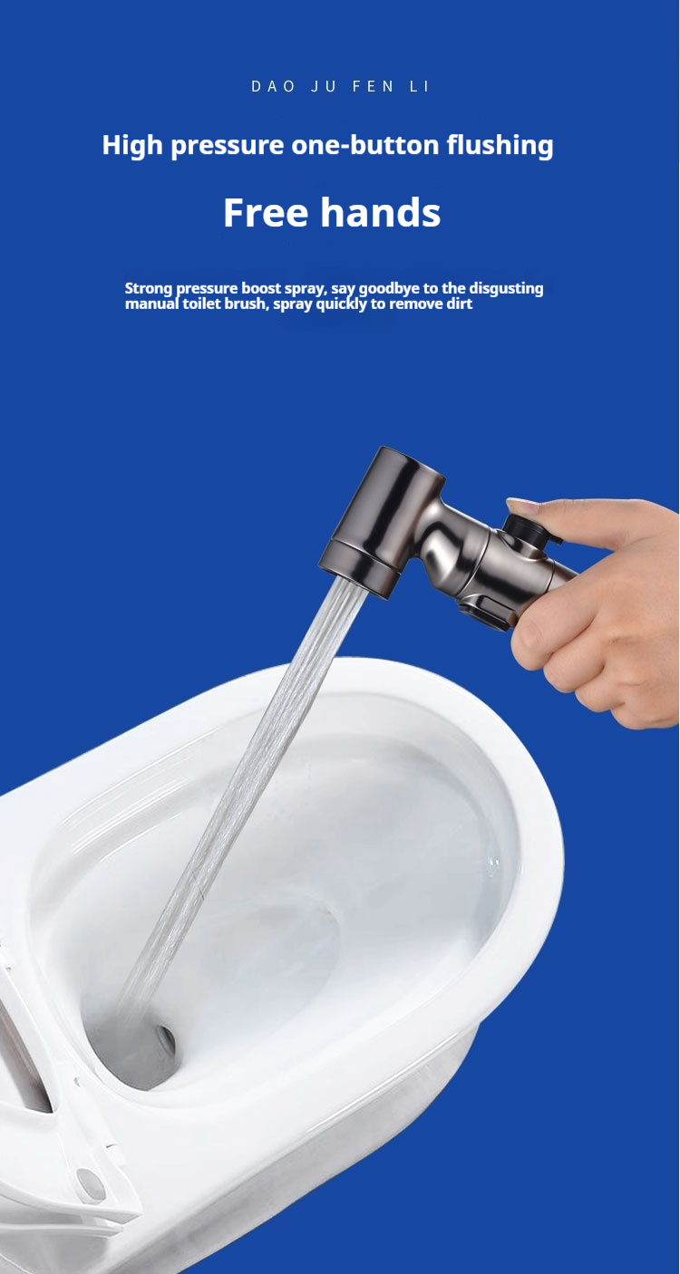 Toilet Booster Pressure Toilet Companion Flushing Spray Gun Toilet ...
