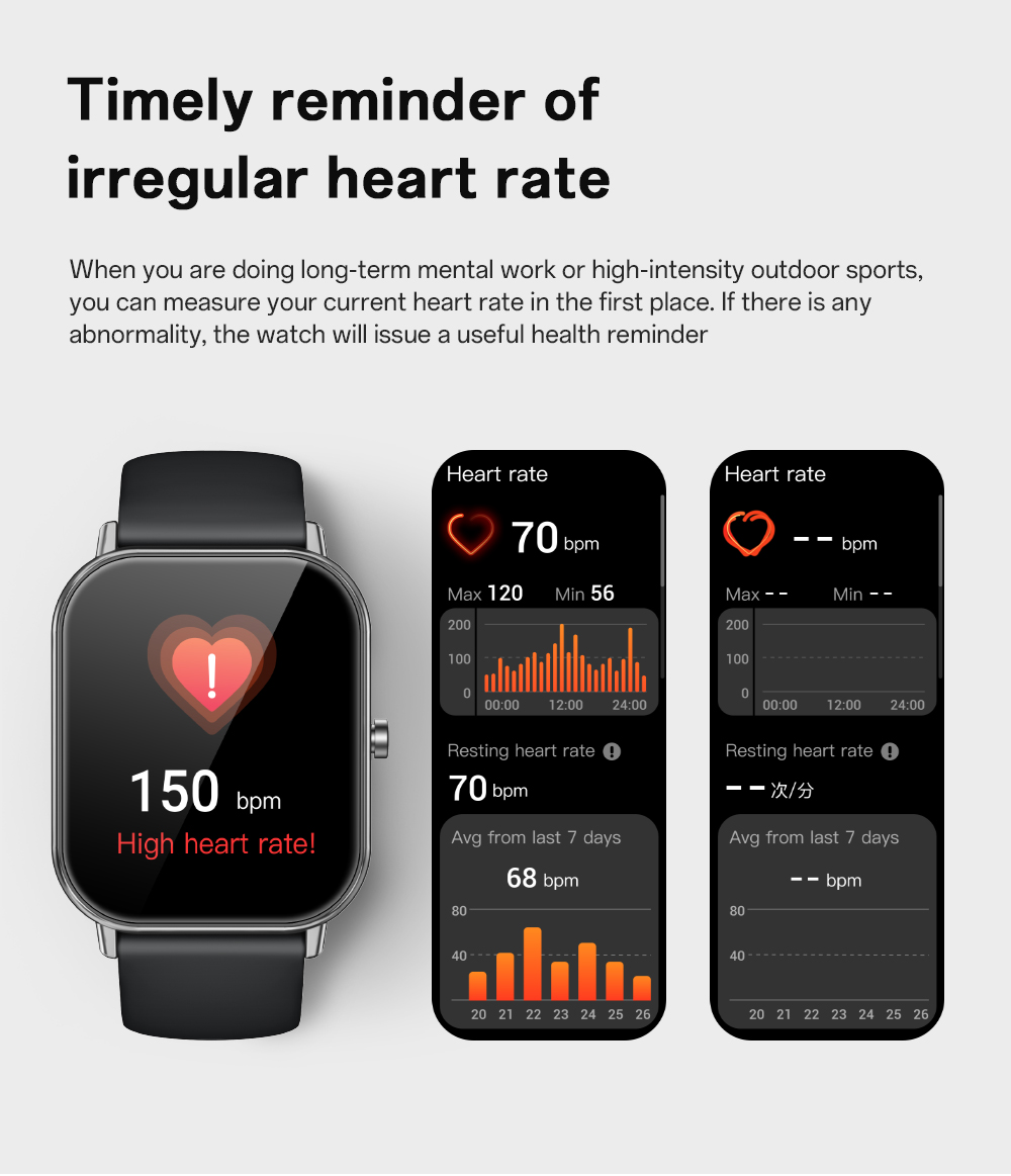 Aolon GTS Ultra Tali Jam Smart Watch Women Running Pace 100+ Sport ...