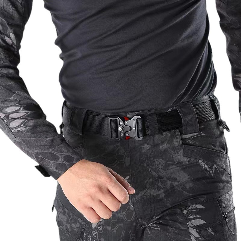 *READY STOCK* Men's Tactical Belt Fashionable And Casual Nylon Belt ...