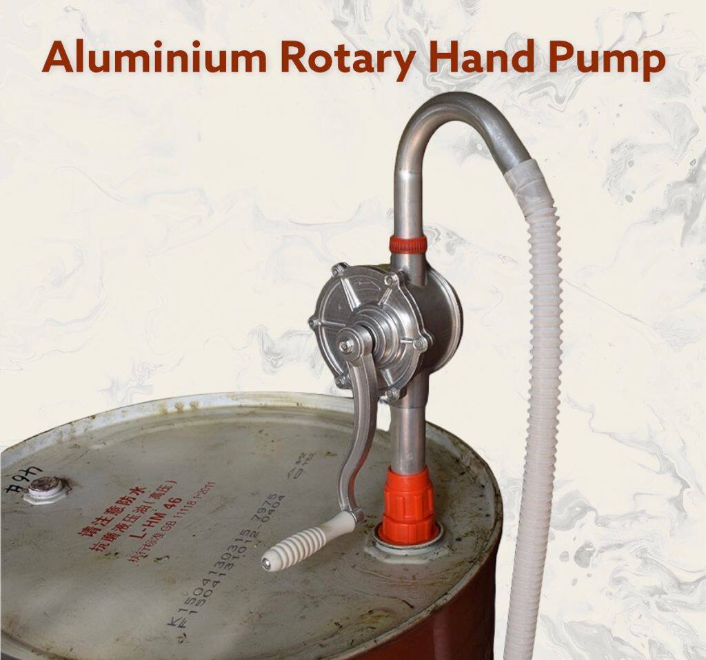STOCK‼️ALUMINIUM HAND ROTARY OIL PUMP / SIPHON PUMP / PAM MINYAK / 220L ...