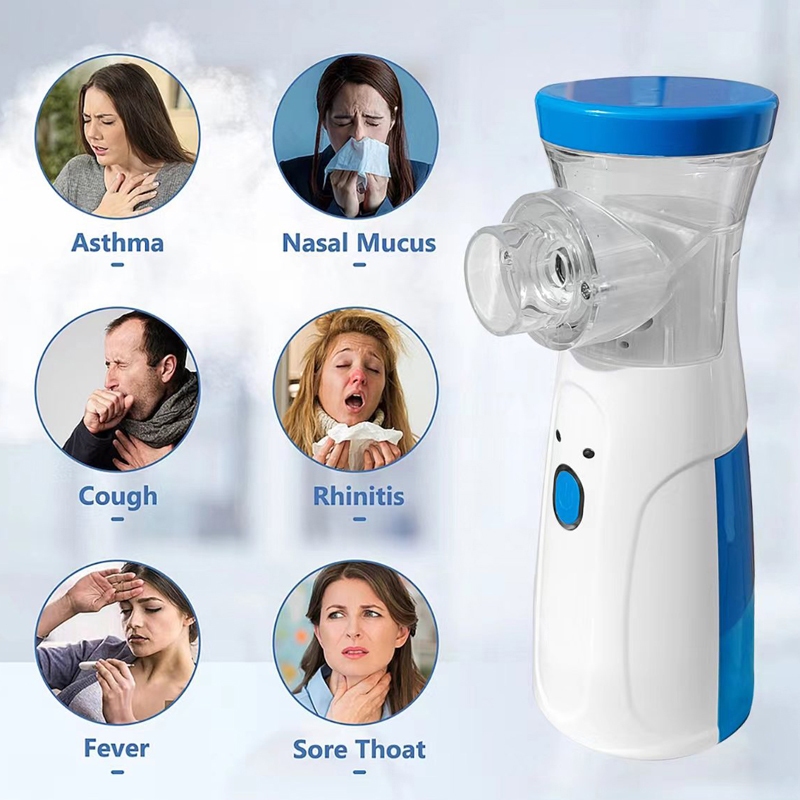 Humidifier Nebulizer Machine Portable Steam Ventoline Inhaler Mesh ...
