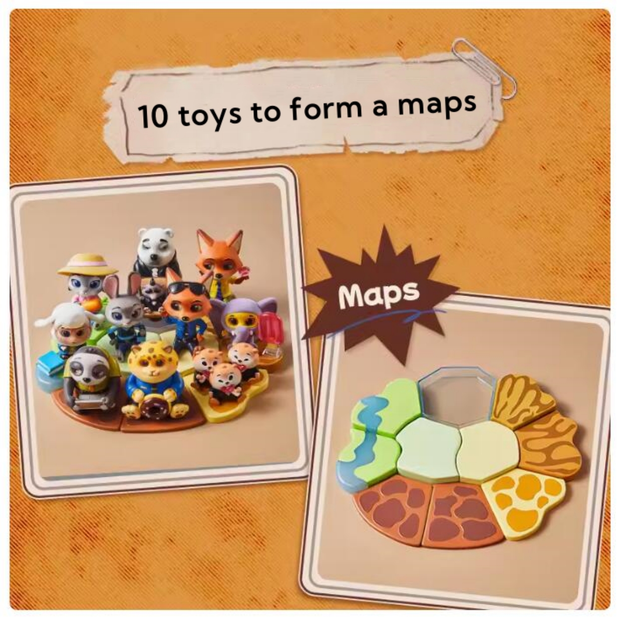 MINISO Disney Zootopia Sit Nicely Blind Boxes Toy Collection Gift Judy ...