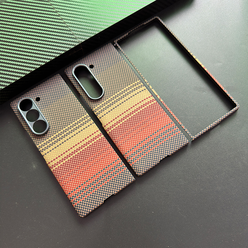 Samsung zfold6 Kevlar Phone case fully cover magnetic Galaxy Z Fold 6 ...