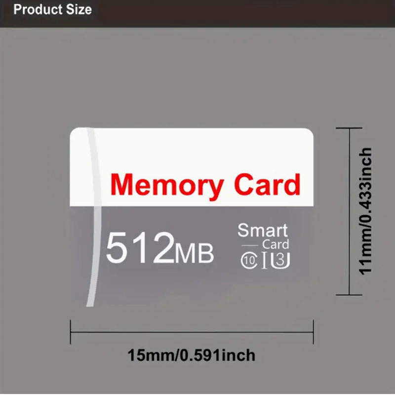 Micro SD card 128MB/256MB/512MB - TF flash card suitable for cameras ...