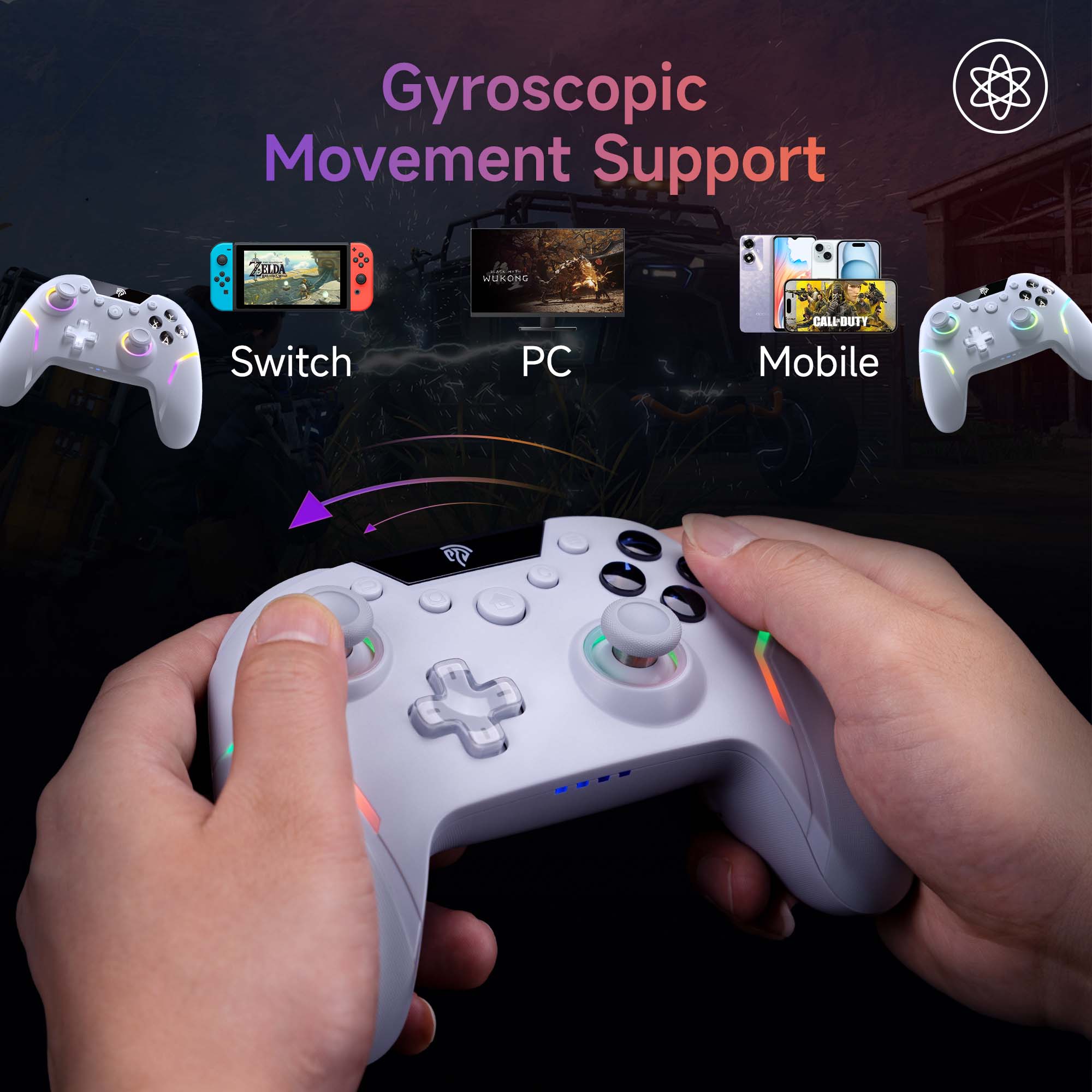 EasySMX X20 Gaming Controller PC Version Switch Pro Wireless Steam ...