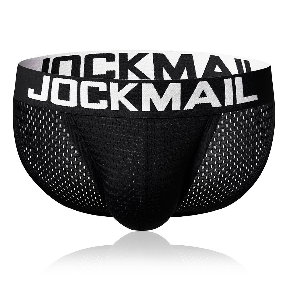 JOCKMAILMens Panties Brief Sexy Low Waist Mesh Breathable Sports ...