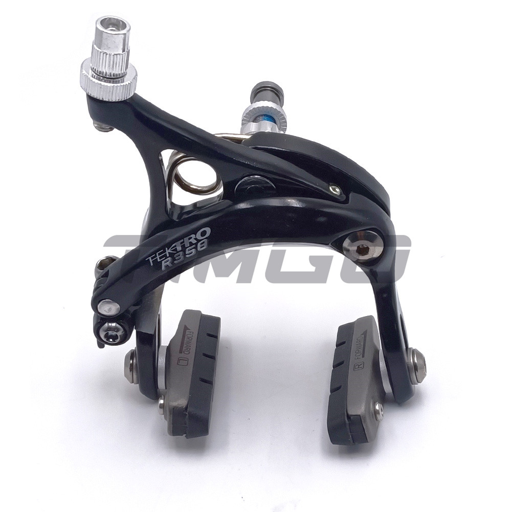 Tektro R358 Road Bike Long Reach Dual Pivot C-Brake Rim Brake Caliper Cartridge Brake Shoe ...