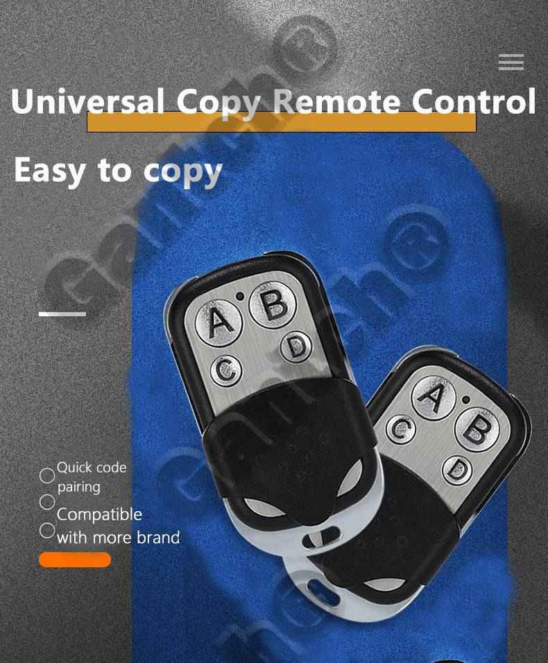 Remote Clone Universal Control Alarm Copier Gate Duplicator 433mhz ...