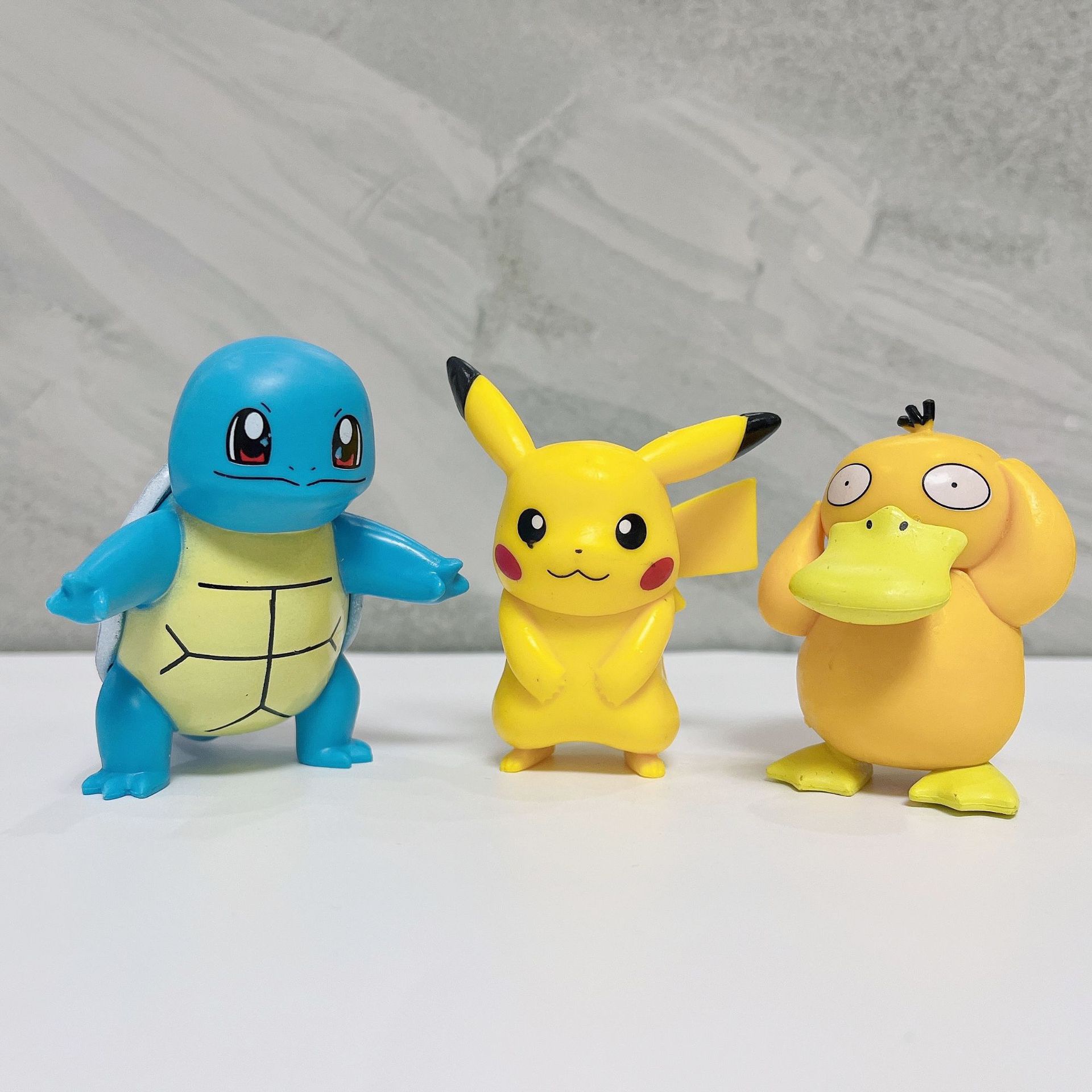 Pokemon PVC Figure Model Toy Set Pikachu Charmander Bulbasaur Squirtle ...