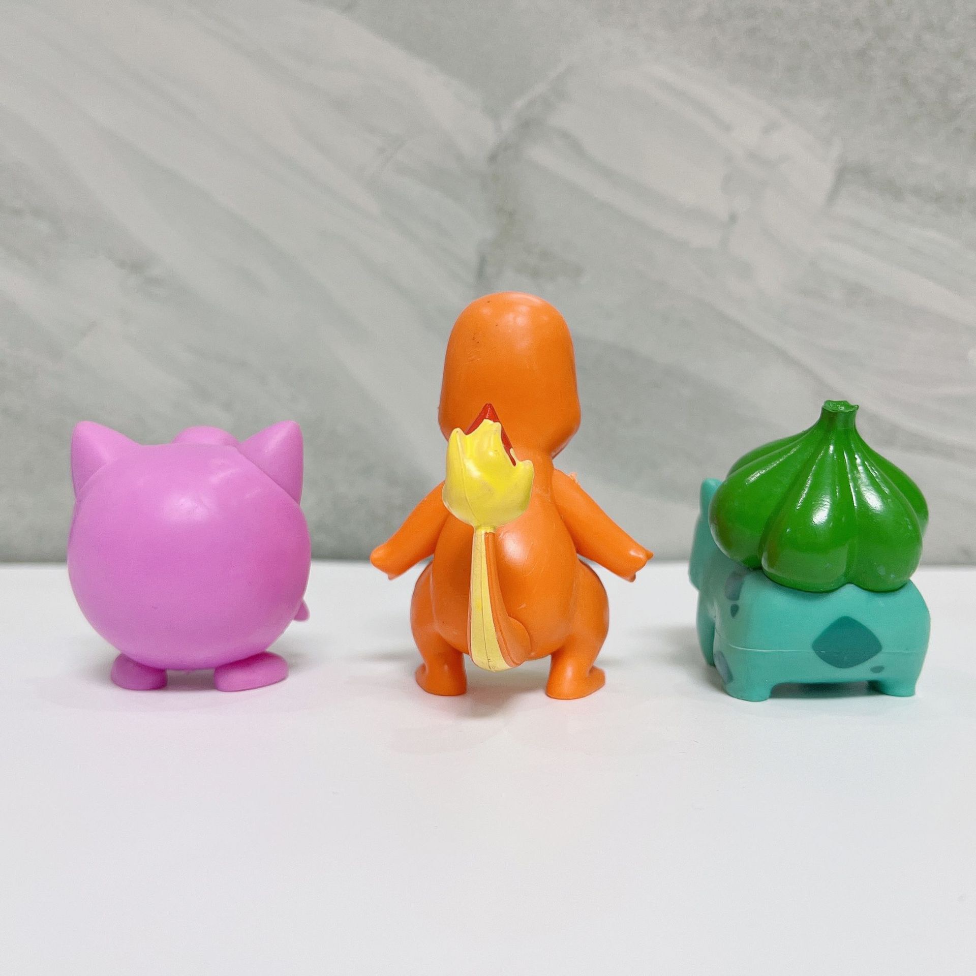 Pokemon PVC Figure Model Toy Set Pikachu Charmander Bulbasaur Squirtle ...