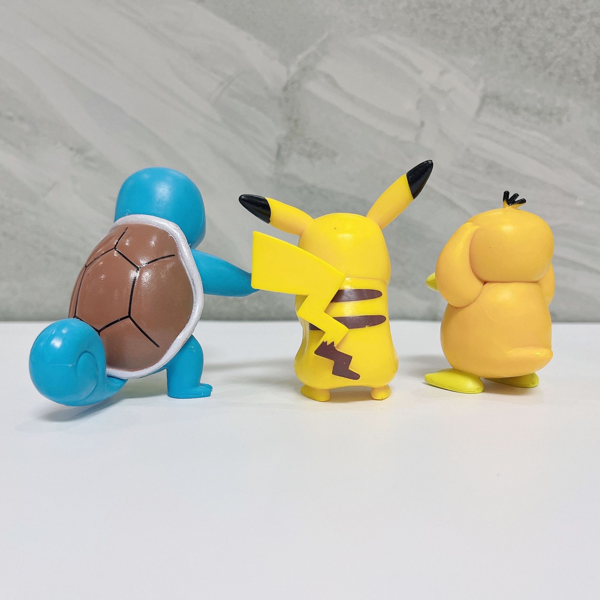 Pokemon PVC Figure Model Toy Set Pikachu Charmander Bulbasaur Squirtle ...