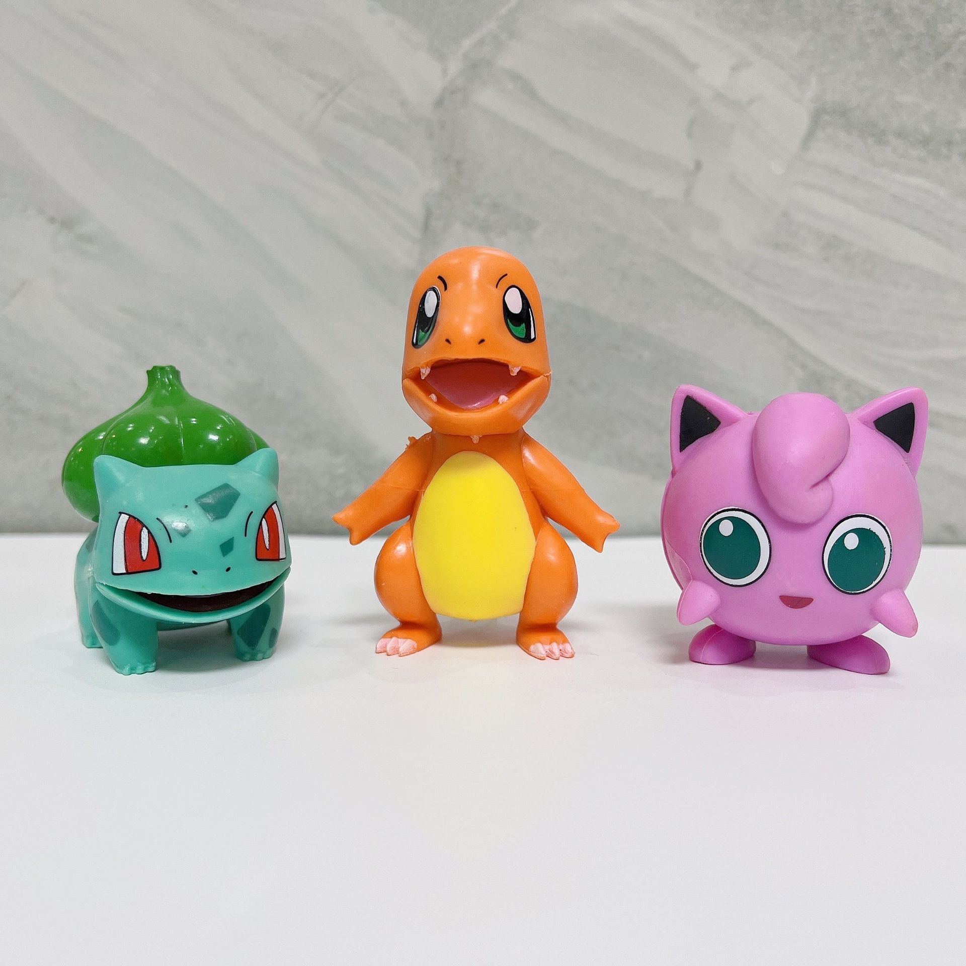 Pokemon PVC Figure Model Toy Set Pikachu Charmander Bulbasaur Squirtle ...