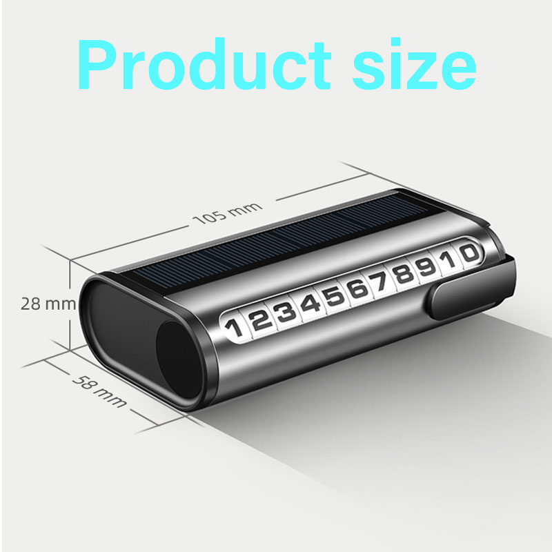 Proton car Solar powered parking sign roller luminous zinc alloy ...