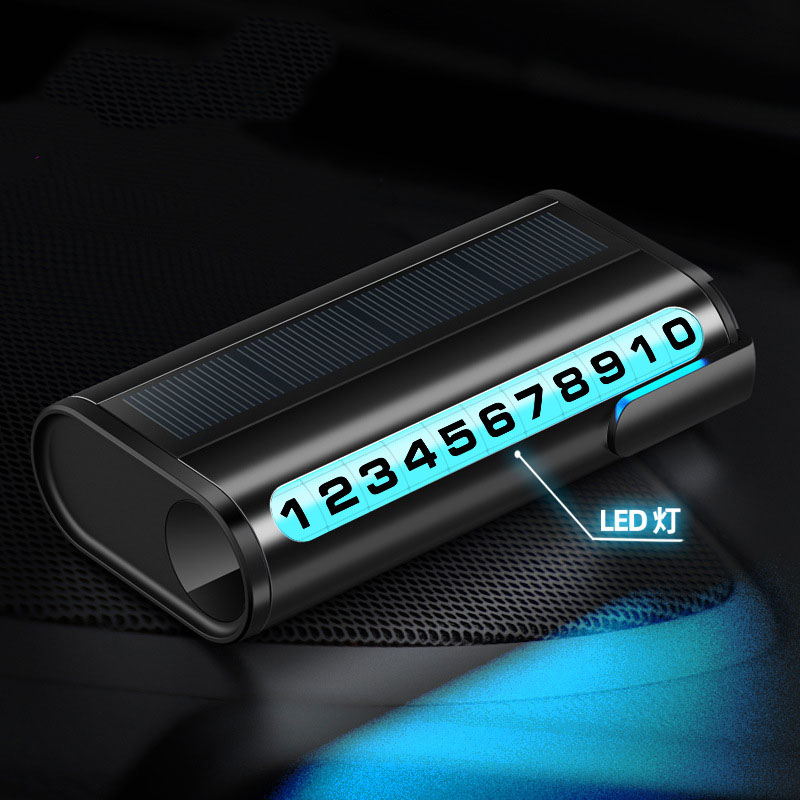 Proton car Solar powered parking sign roller luminous zinc alloy ...