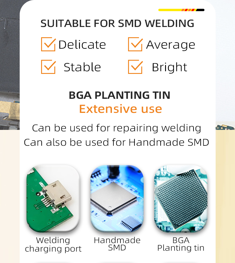 Needle Solder Paste for SMT and BGA Welding, Lead-Free Tin Paste for ...