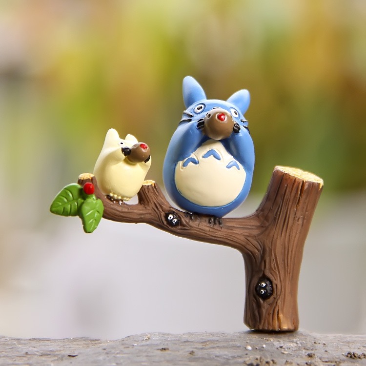 5.5cm Miyazaki Hayao Anime My Neighbor Totoro Susuwatari Blue Cat ...