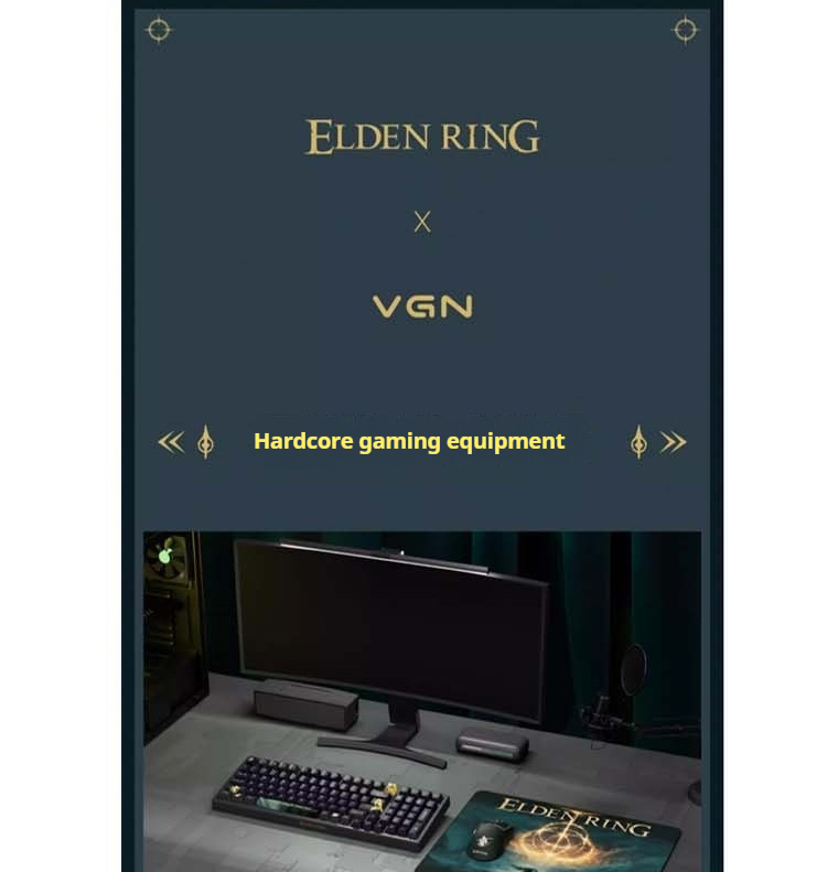 VGN S99PRO Elden Ring Bluetooth three mode single key slotted GASKET structure Aluminum turd ...