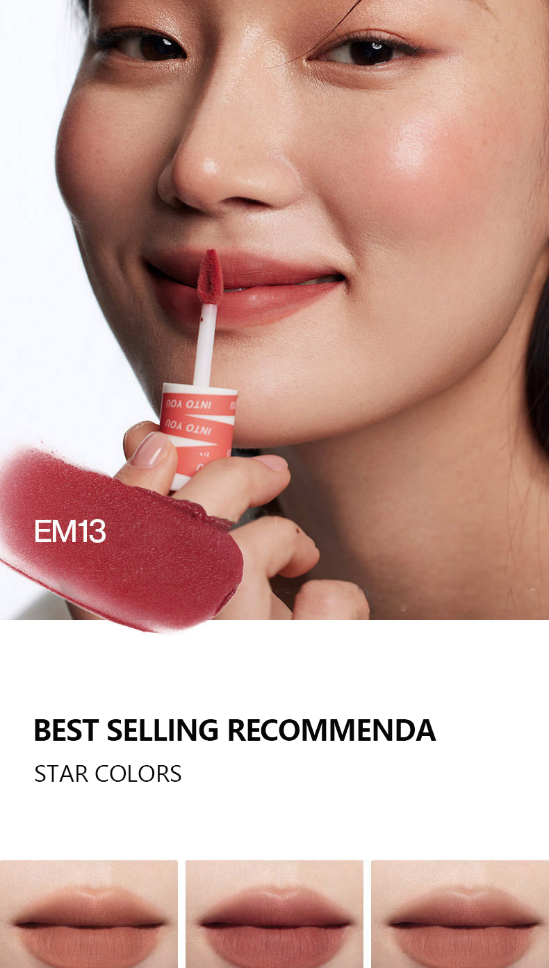 INTO YOU heroine lip mud matte lip and cheek dual-use long-lasting non ...
