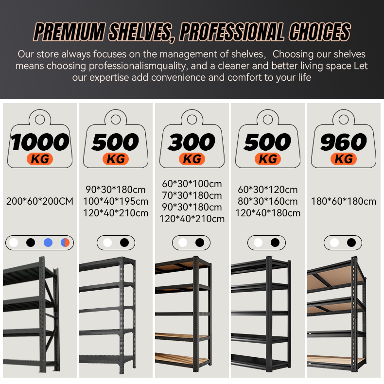 MOOM rak besi bertingkat Metal Rack 60/80/120CM Strong Load-Bearing ...