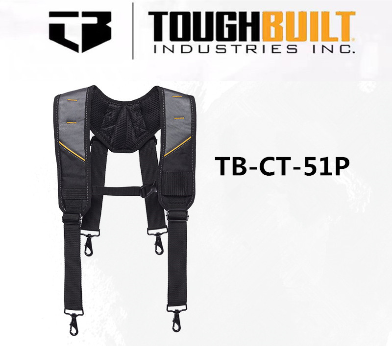 Toughbuilt Universal Industrial Construction Shoulder Strap with Four ...
