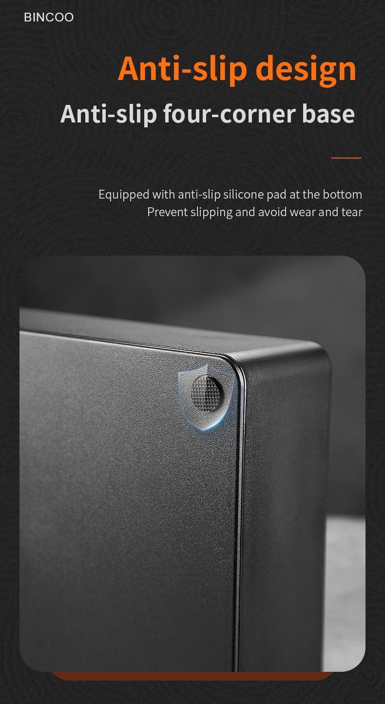 BINCOO Coffee Tamping Base Set Grounds Knocking Bucket Storage Base Coffee Machine Handle ...