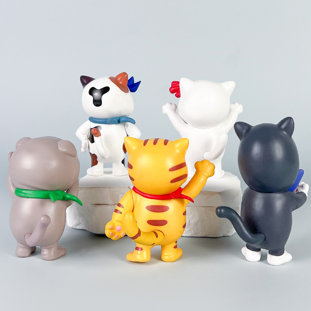 5Pcs/Set 10cm Yoshito Usui Anime Crayon Shin-chan Figure Nohara ...