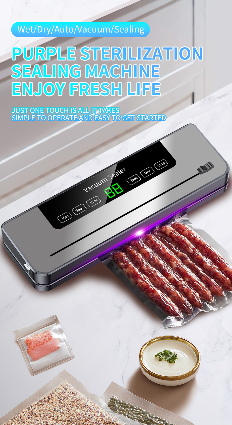 Freshness locking compression sealing machine, vacuum freshness locking ...