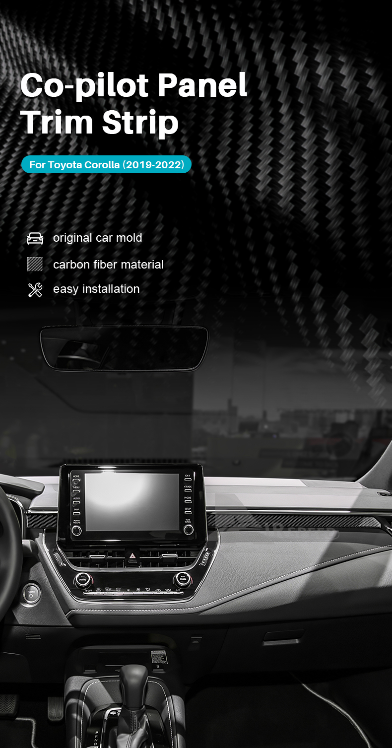 AIRSPEED Carbon Fiber For Toyota Corolla 2019-2024 Corolla Cross 2021 ...