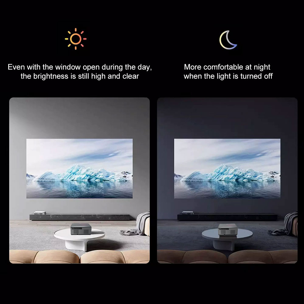 KONKA 4K Android Projector 2+32G Auto Focus Portable HDMI Laptop ...