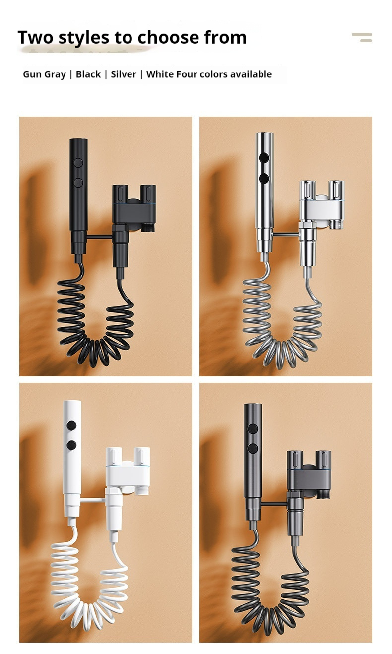 Toilet flush spray gun faucet Woman washer nozzle washing machine ...