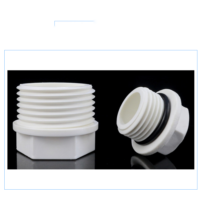 HIGH QUALITY PVC external thread plug pvc external thread plug plastic ...