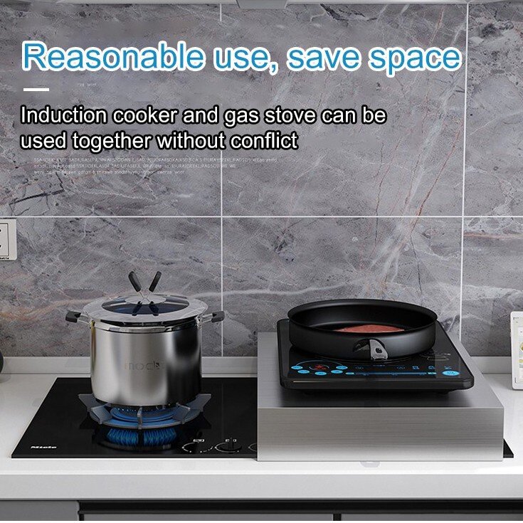 【Malaysia Spot Sale】304 Stainless Steel Induction Cooker Rack Gas Stove ...