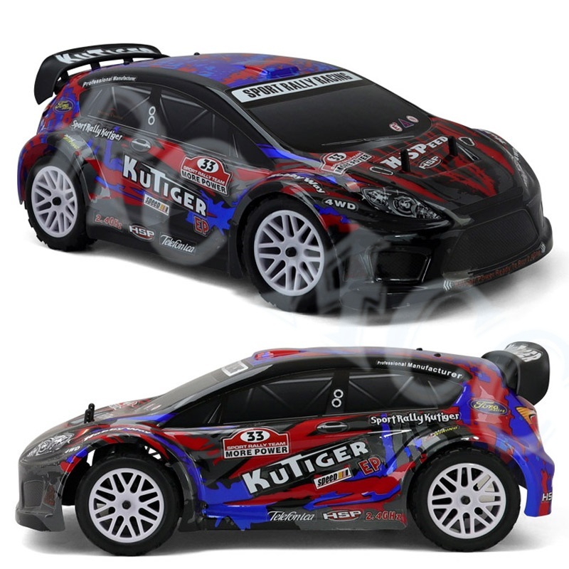 RC 280mm Wheelbase High-strength PVC Rally Car Shell w/Tail & Sticker ...