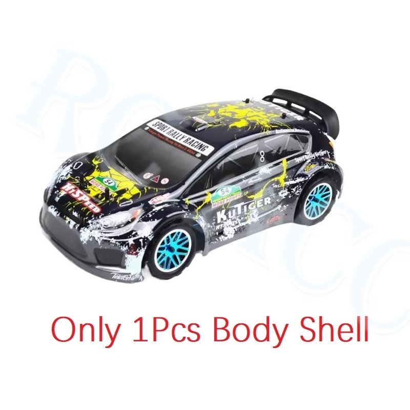 RC 280mm Wheelbase High-strength PVC Rally Car Shell w/Tail & Sticker ...
