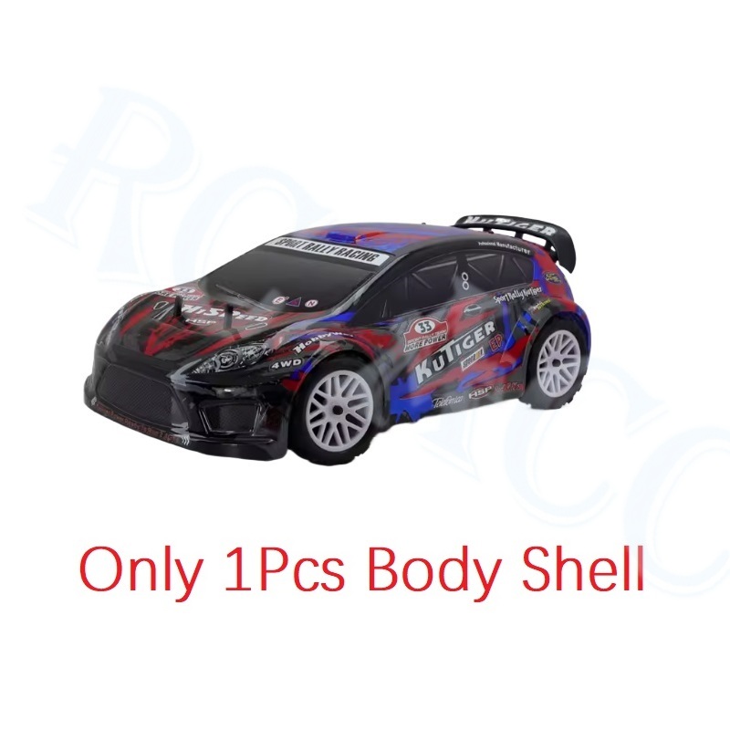 RC 280mm Wheelbase High-strength PVC Rally Car Shell w/Tail & Sticker ...