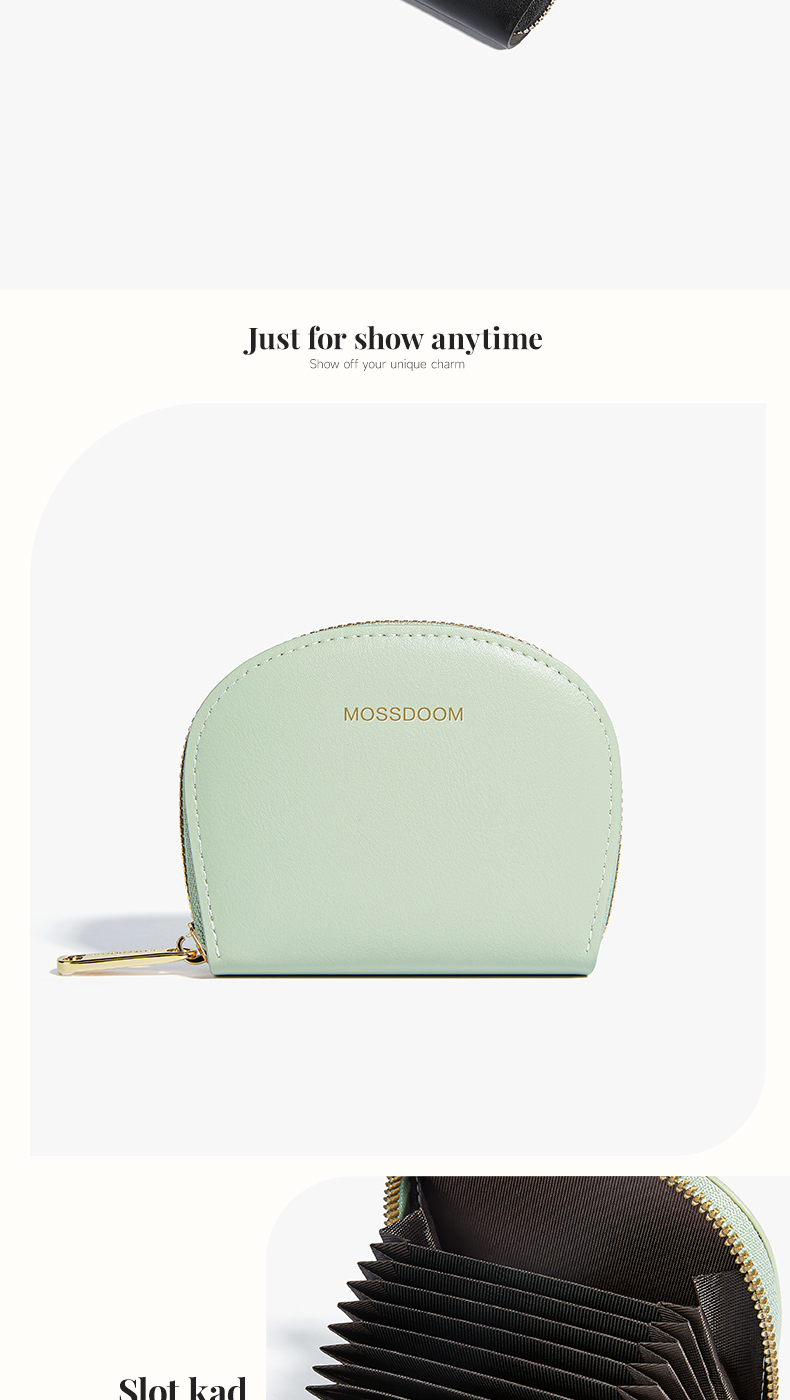MOSSDOOM Women's Bag Elfrea Card Holder Versatile Simple Style Wallet ...