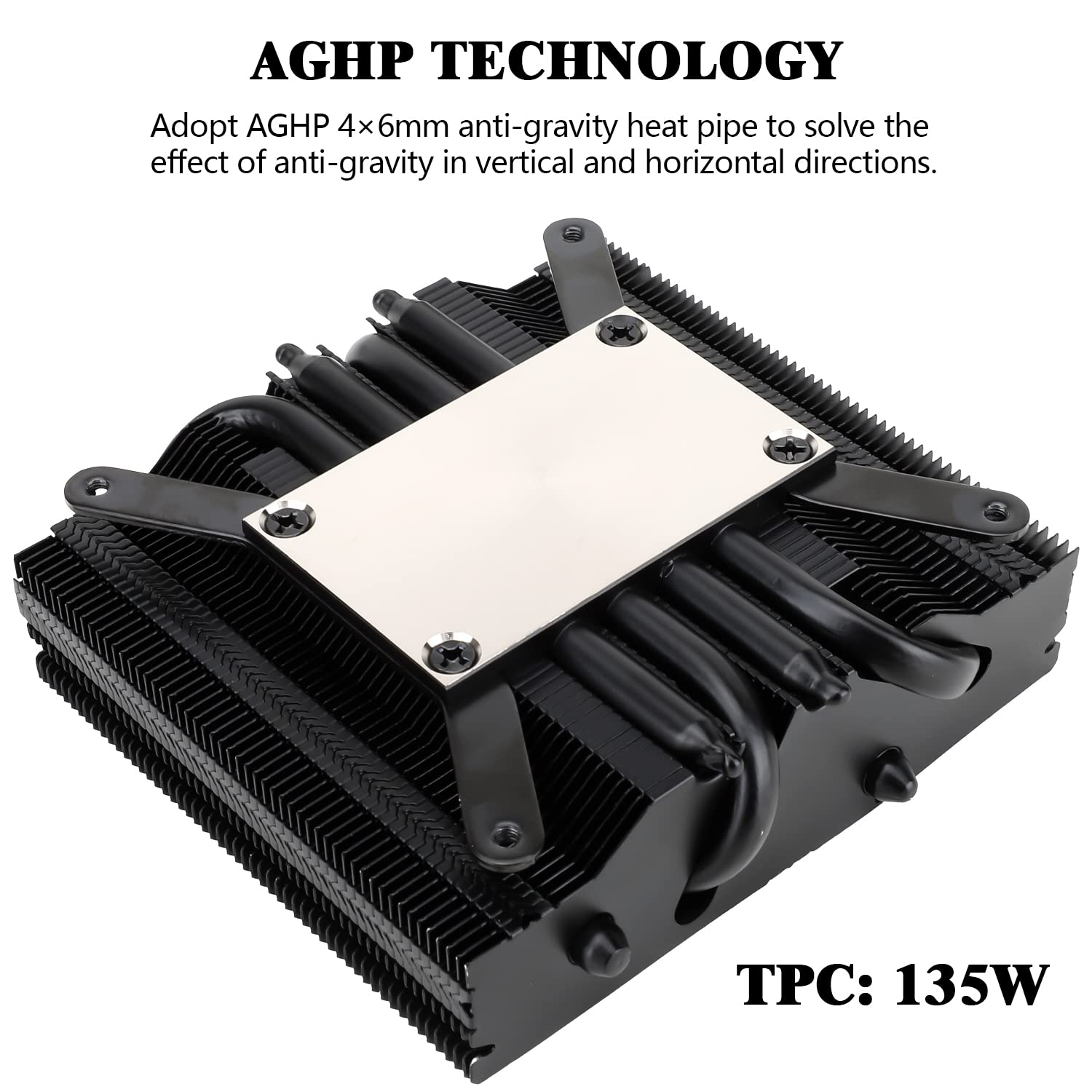 Thermalright AXP90 X47 FULL CPU Radiator Low Profile CPU Cooler Pure ...