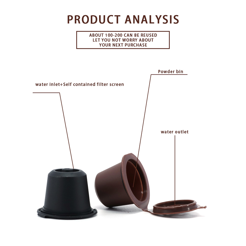 3 pcs Compatible With NESPRESSO Nestle Coffee Capsule Shell Recycling ...