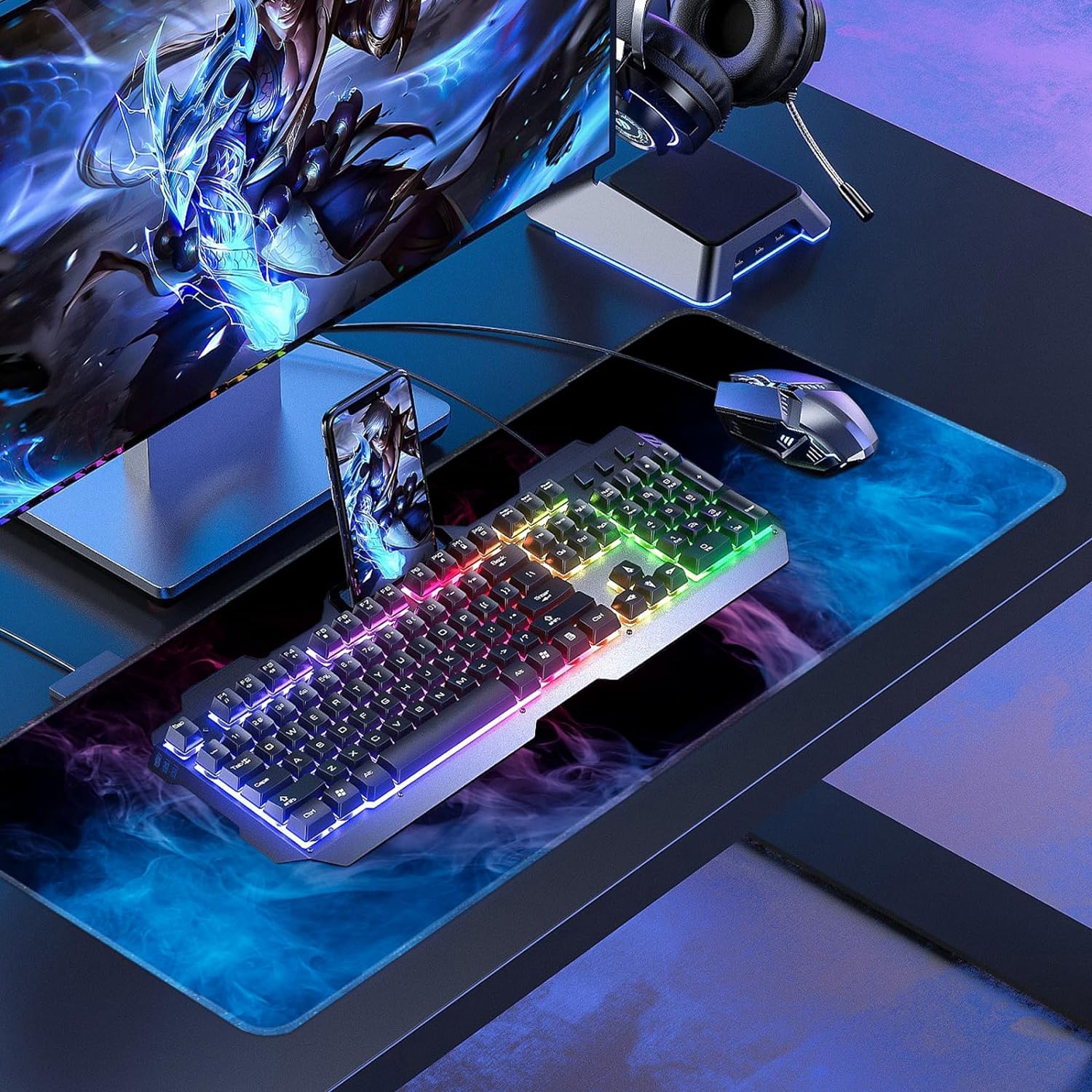 Giecy Game Mouse Pad, Large Size Mouse Pad Suitable for Desktop ...
