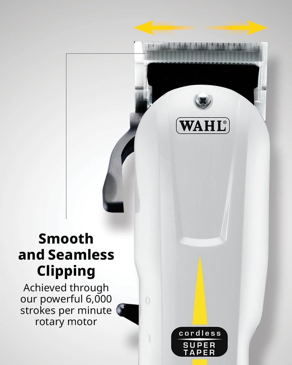 Wahl Original 8591 Hair Clipper Cordless Super Taper Professional Hair ...
