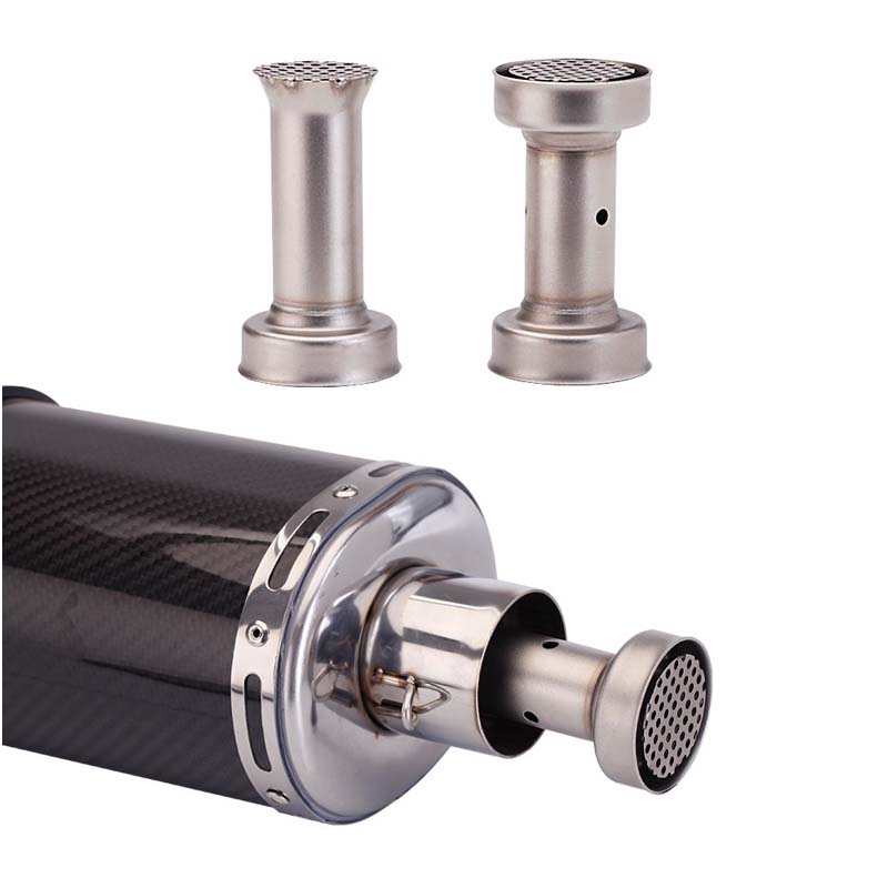 51MM inlet Muffler Pipe Universal Removable DB Killer Motorcycle ...