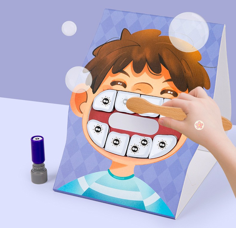 Treeyear Kids' Tooth Defense Educational Toy Fun Game to Teach Brushing ...
