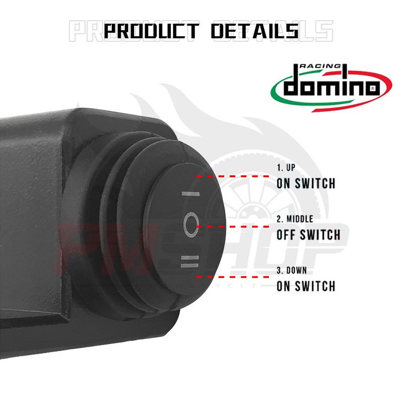 Domino Switch 3way For Mini Driving Light/Hazard/Fog Light/Auxiliary ...