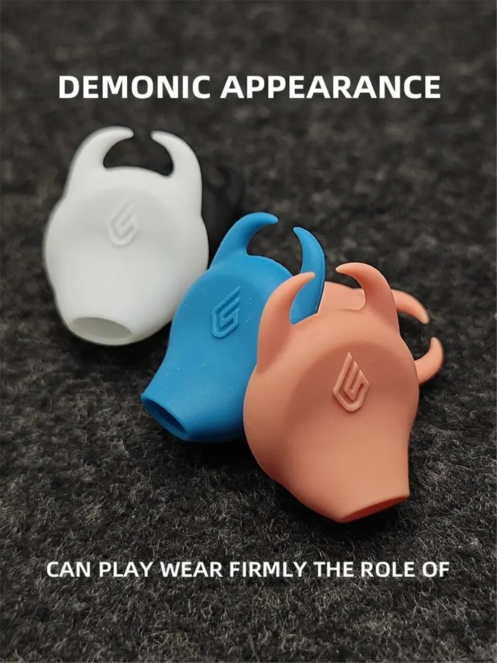 1 Pair Flat head earphones silicone sleeve, protective sleeve, sponge ...