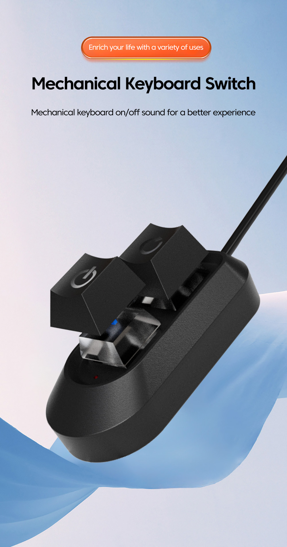2M Desktop Computer Power Button PC Switch Mechanical Key External ...