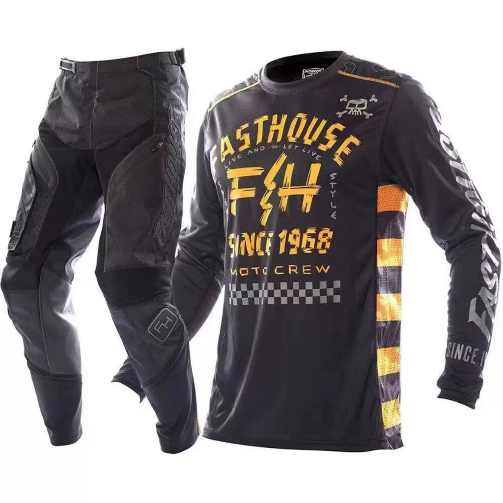 FASTHOUSE MOTOCREW MOTOCROSS OFFROAD GEAR SET JERSEY PANTS COMBO MX ...
