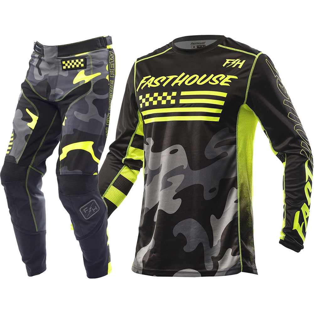 FASTHOUSE MOTOCREW MOTOCROSS OFFROAD GEAR SET JERSEY PANTS COMBO MX ...