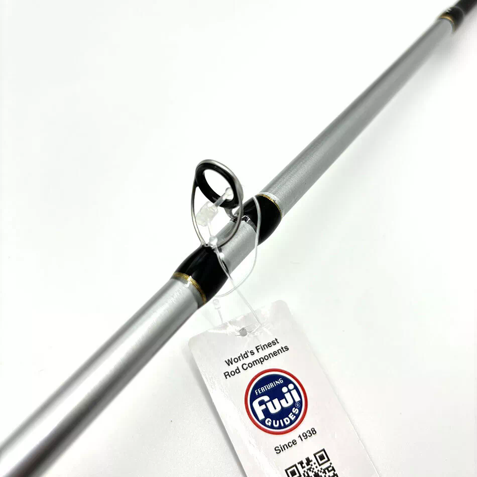 FUJI Guide 4Sections 1.98M Travel Fishing Rod MH Action 5-18LB Portable ...